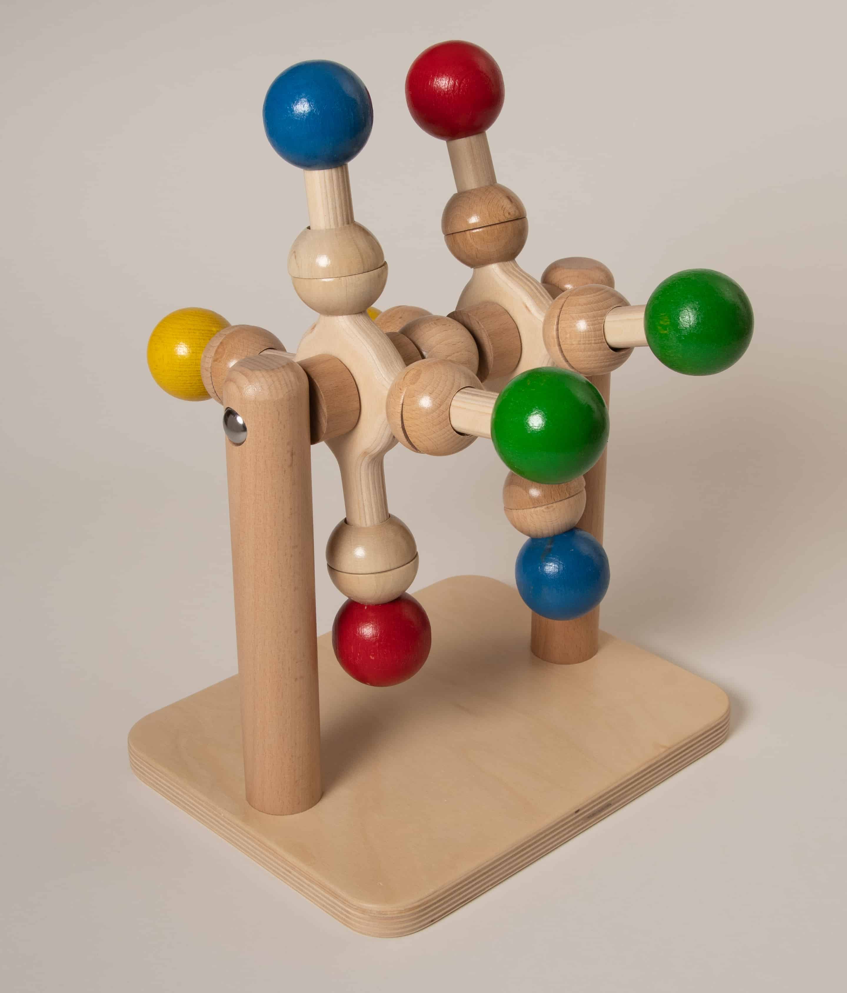 Learn Well Education Wooden Clacking Windmill | Tinker Tray Play