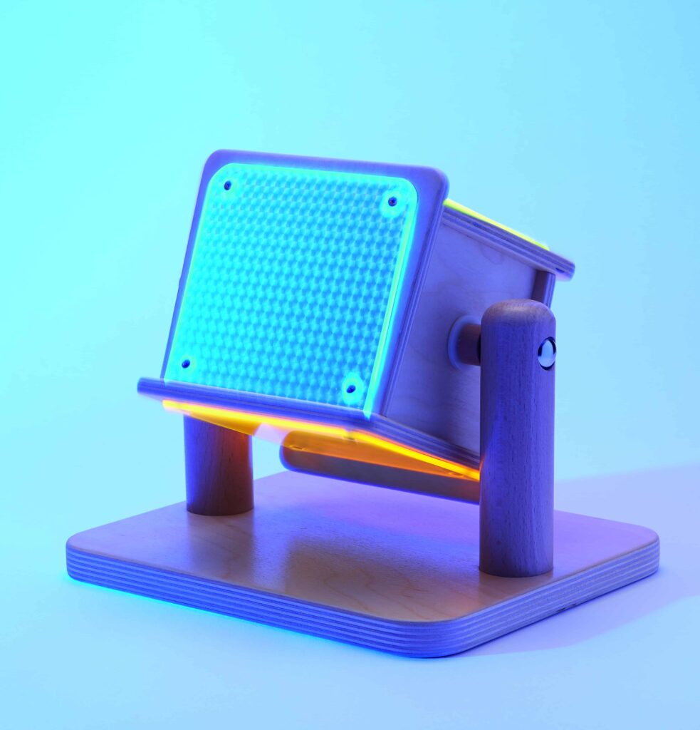 Learn Well Education Fluorescent Diffraction Box | Tinker Tray Play