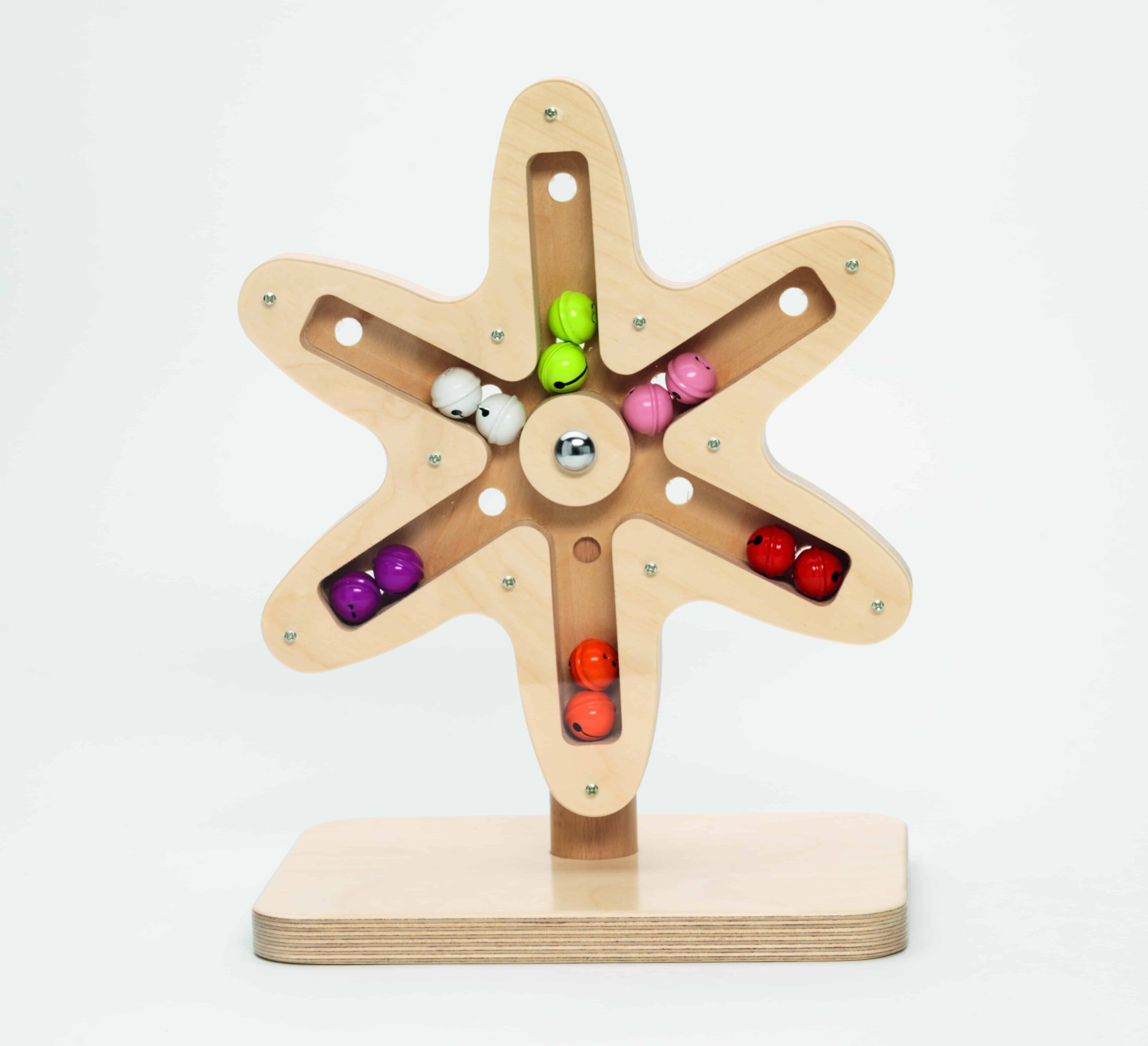Learn Well Education Rotating Bell Flower - Tinker Tray Play