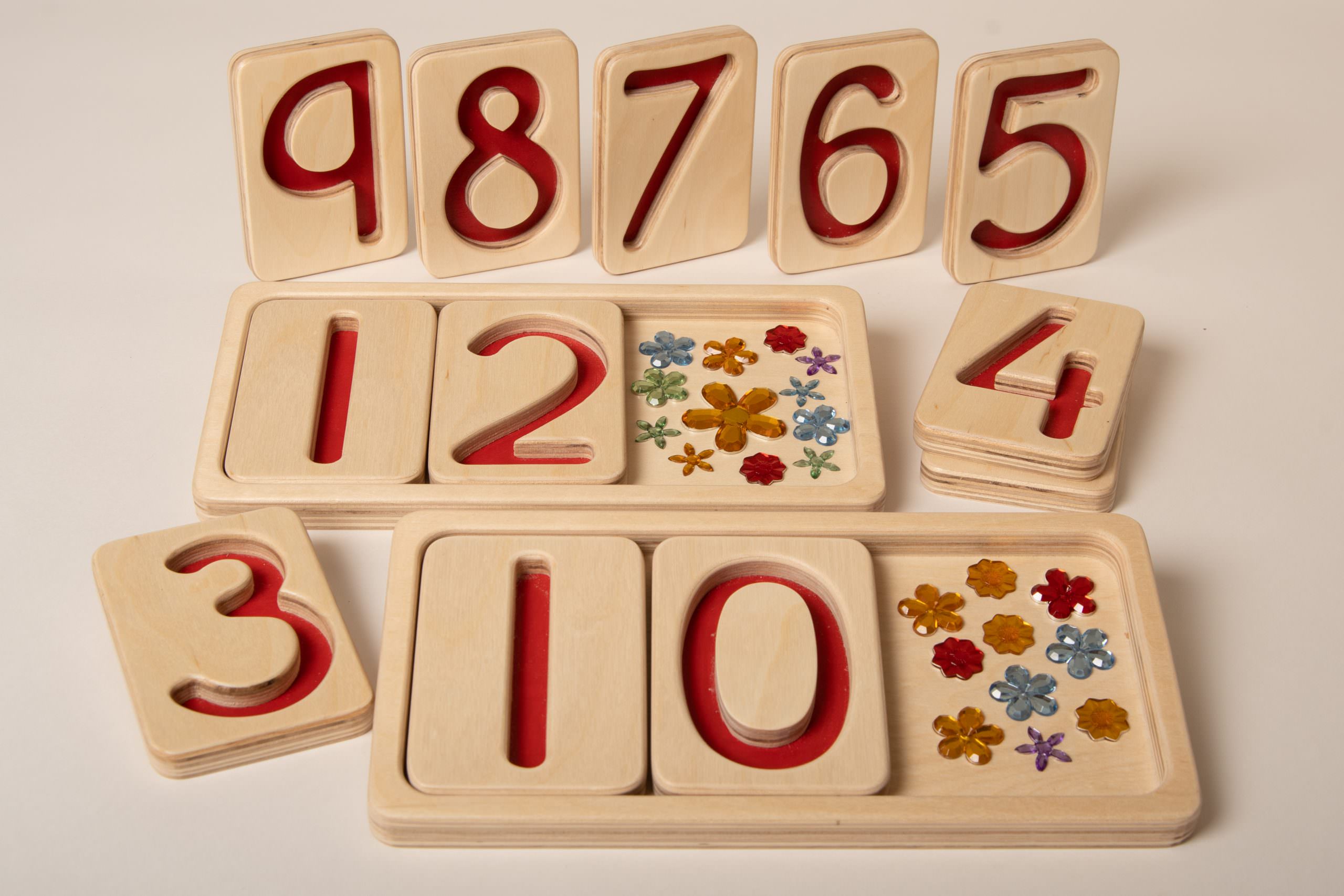 Learn Well Education Early Mastery Number Boards Trays 10-20 - Tinker ...