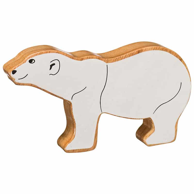 Lanka Kade Natural White Polar Bear - Tinker Tray Play