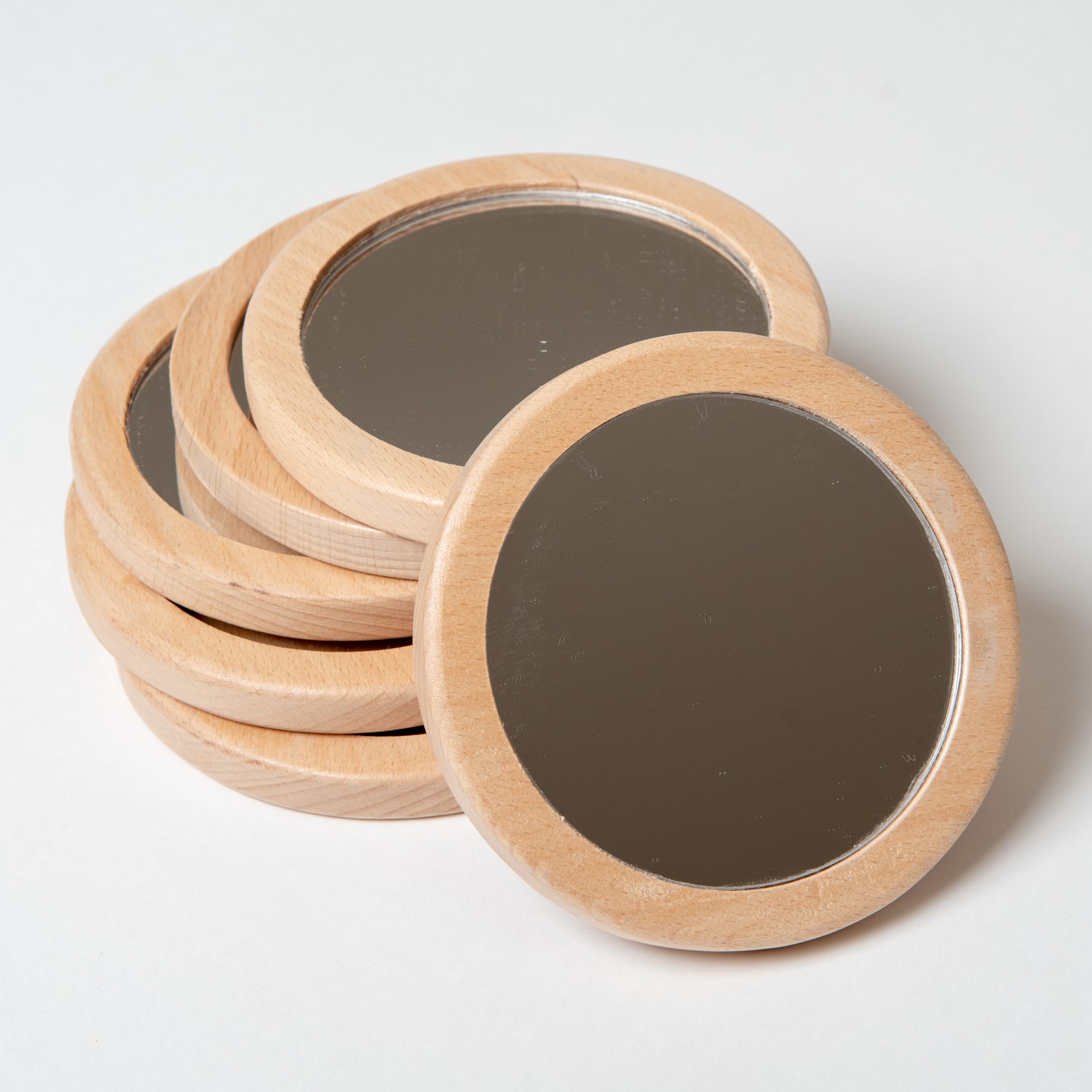 Learn Well Education Little Looking Mirrors | Set of 6 | Tinker Tray Play