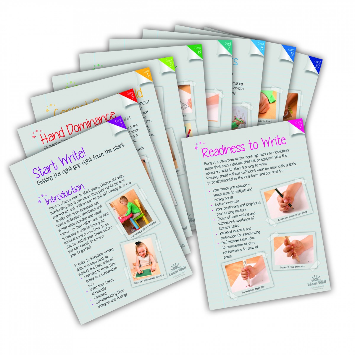 Learn Well Education Start Write Card Set | PDF Download - Tinker Tray Play