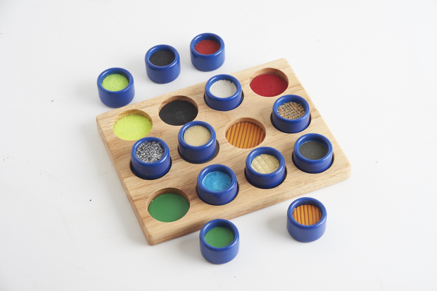 TickiT Wooden Touch and Match Board | Tinker Tray Play