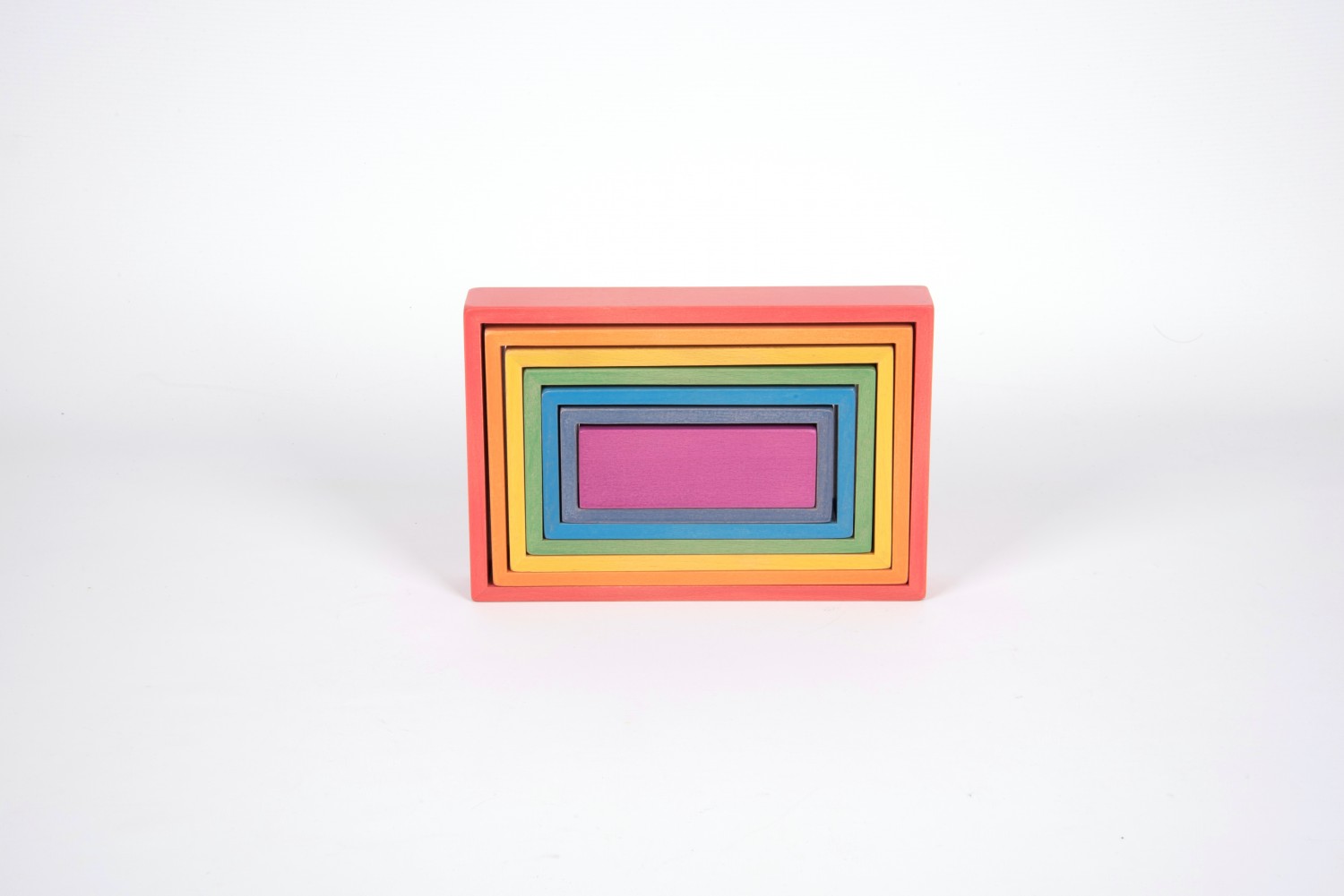 TickiT Rainbow Architect Rectangles | Set of 7 - Tinker Tray Play