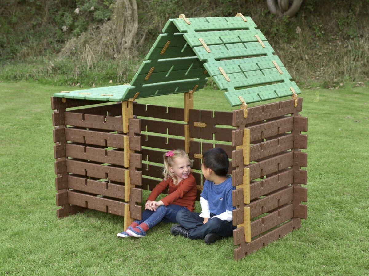 Constructa Cabin - Tinker Tray Play