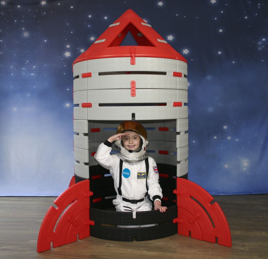 Constructa Rocket - Tinker Tray Play