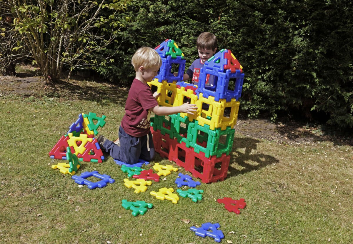 Giant Polydron Class Set - Tinker Tray Play