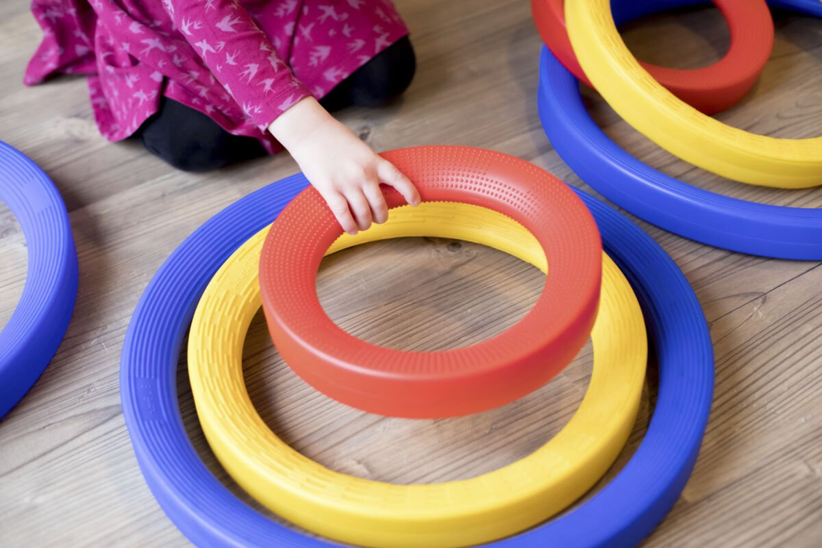 Giant Activity Rings - Tinker Tray Play