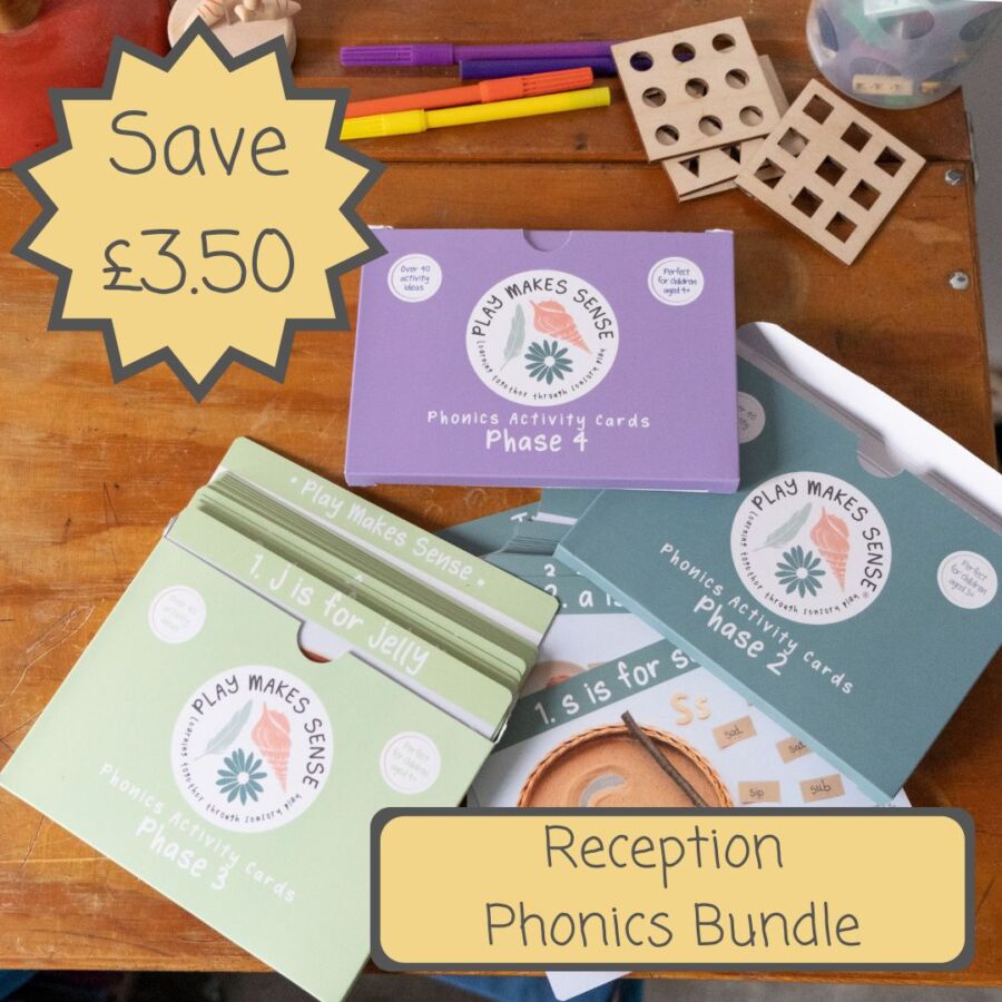 Play Makes Sense Phonics Activity Cards | Reception Phonics Set ...