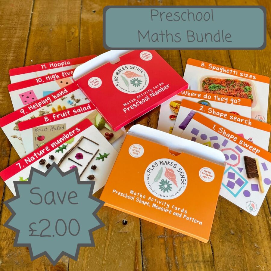 Play Makes Sense Preschool Maths Set - Tinker Tray Play