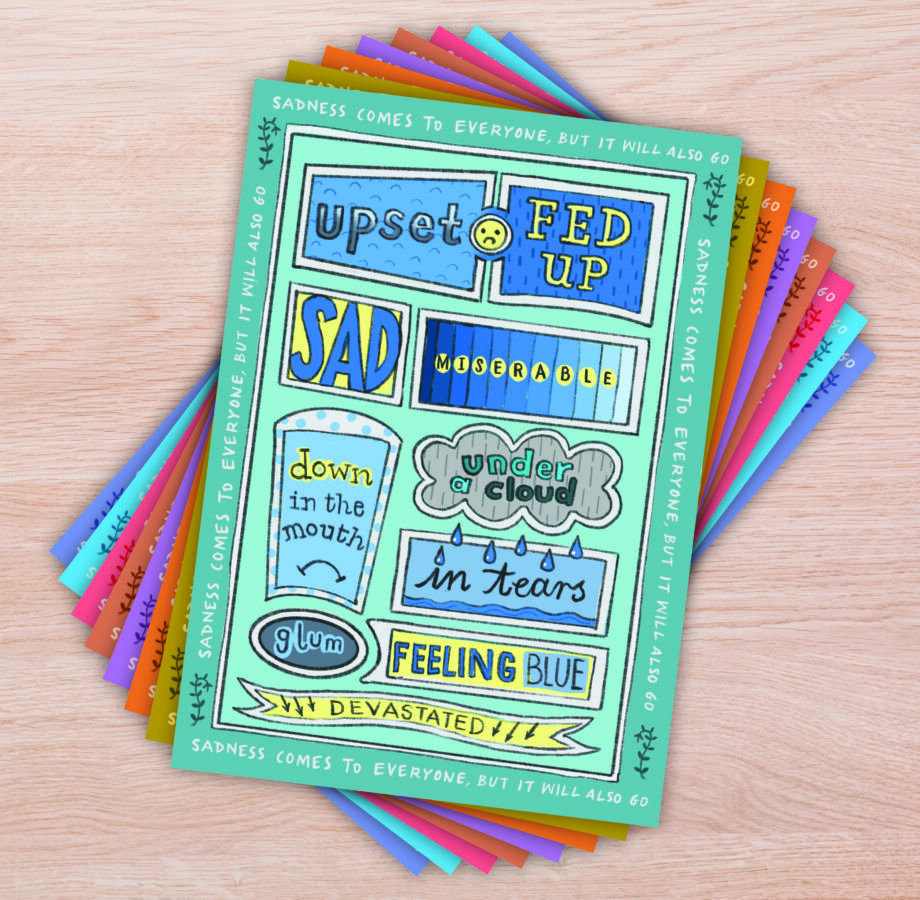 Learn Well Education Expressing Emotions Posters - Tinker Tray Play